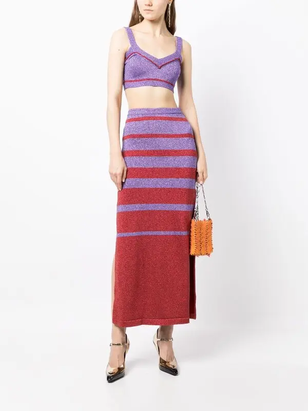 Rabanne Knitted Crop Top