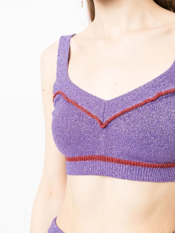 Rabanne Knitted Crop Top