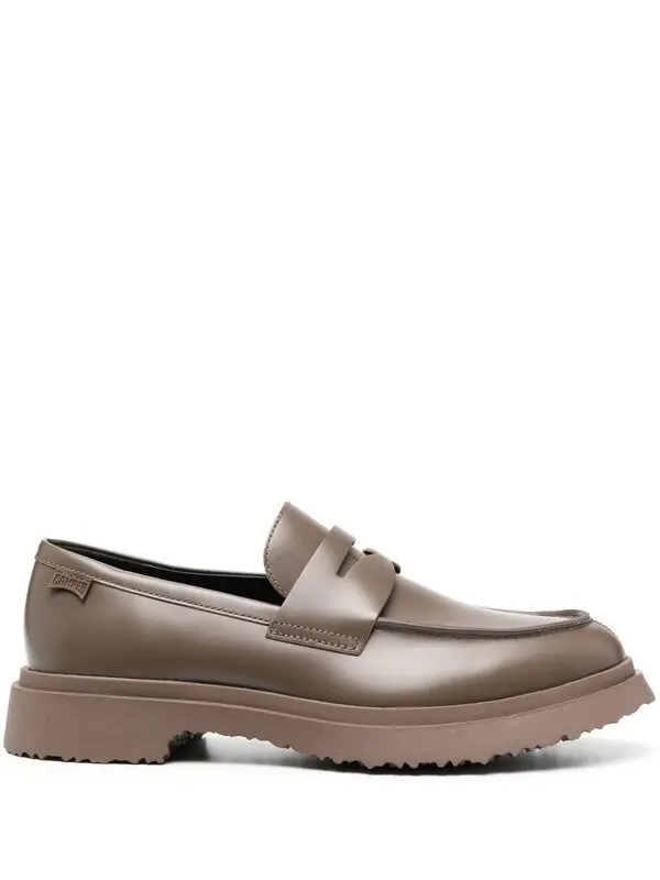 Camper Walden Leather Loafers - Brown