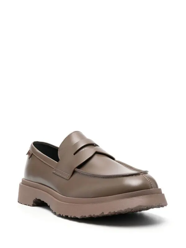 Camper Walden Leather Loafers - Brown