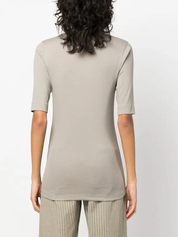 Brunello Cucinelli V-neck Short Sleeve T-shirt - Green