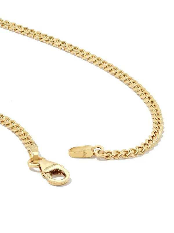 ANITA KO 18kt Yellow Diamond Chain-link Necklace