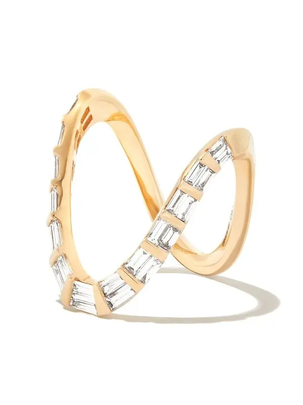 ANITA KO 18kt Yellow Diamond Ulla Ring - Gold