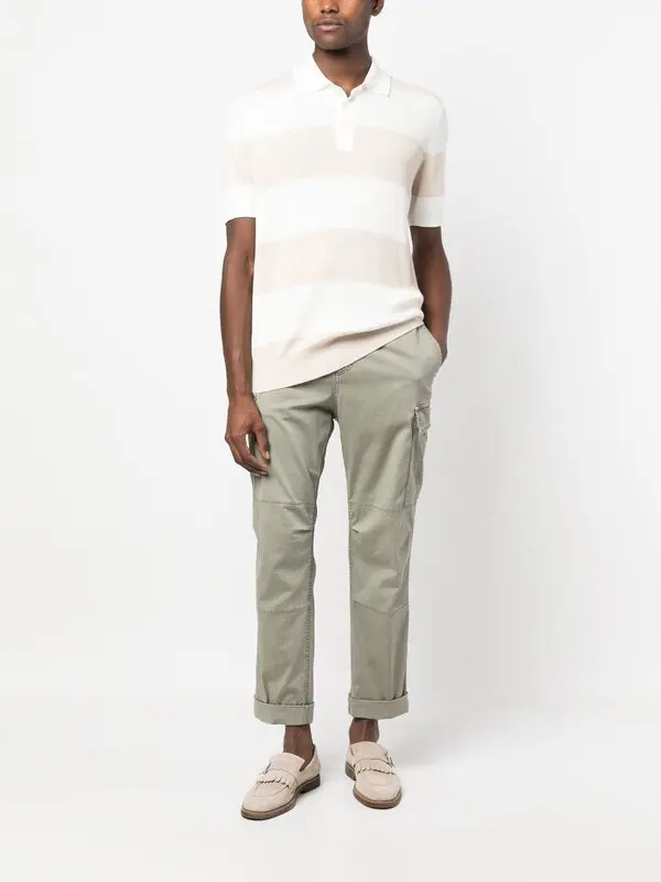 Brunello Cucinelli Tapered-leg Cargo Trousers