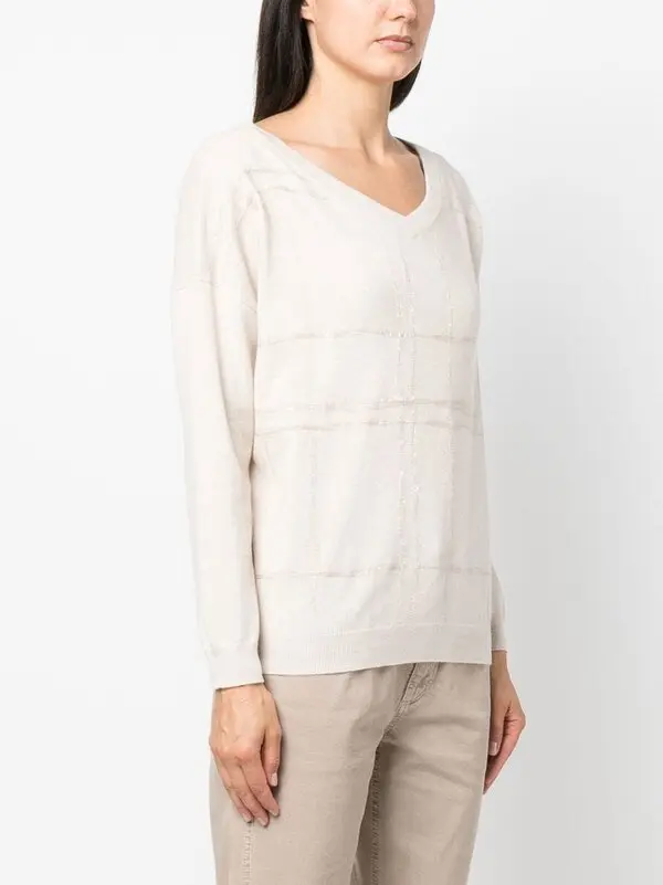 Brunello Cucinelli V-neck Jumper