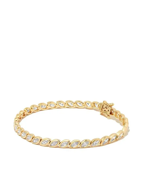 ANITA KO 18kt Yellow Diamond Tennis Bracelet - Gold