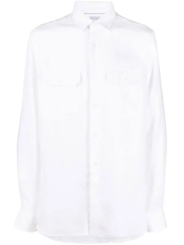 Brunello Cucinelli Long-sleeve Button-up Shirt