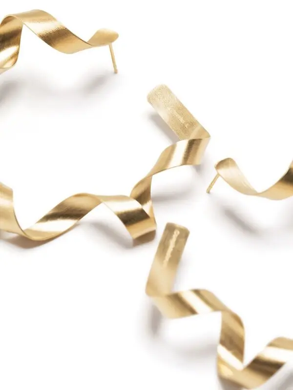 Completedworks Twist-detail Hoop Earrings