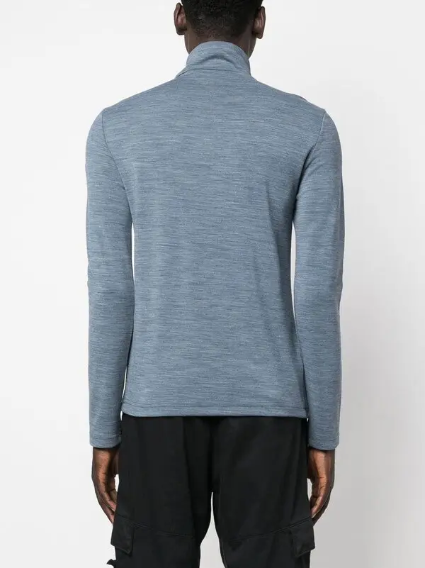 Rossignol React Merino Zip-up Top - Blue