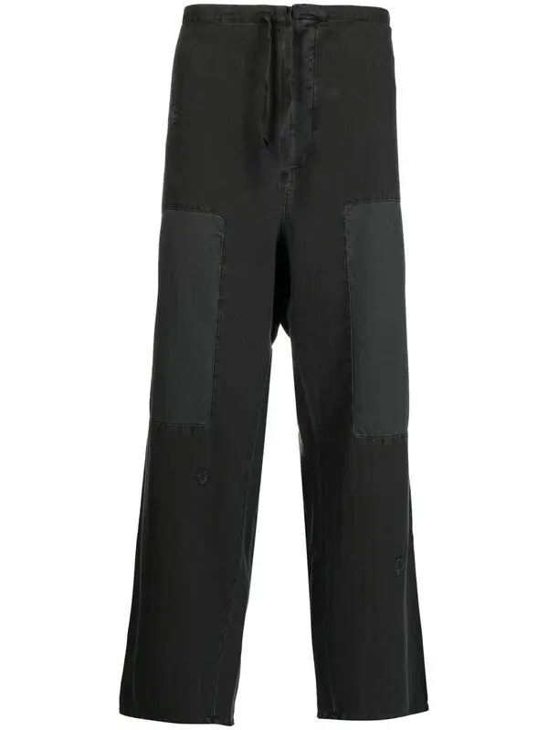 Palm Angels Drawstring-waist Trousers