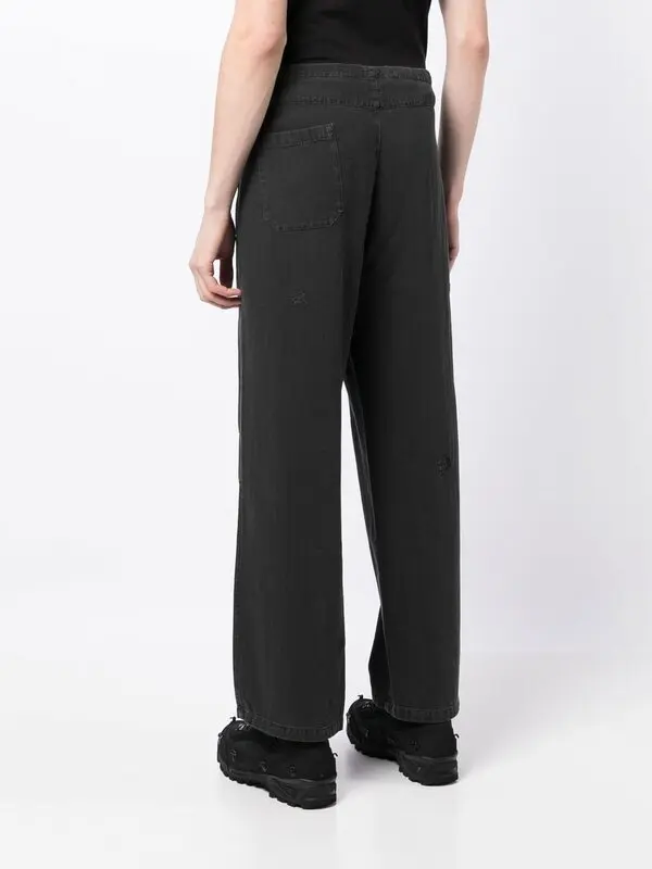 Palm Angels Drawstring-waist Trousers