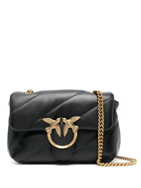Pinko Love Puff Crossbody Bag - Black