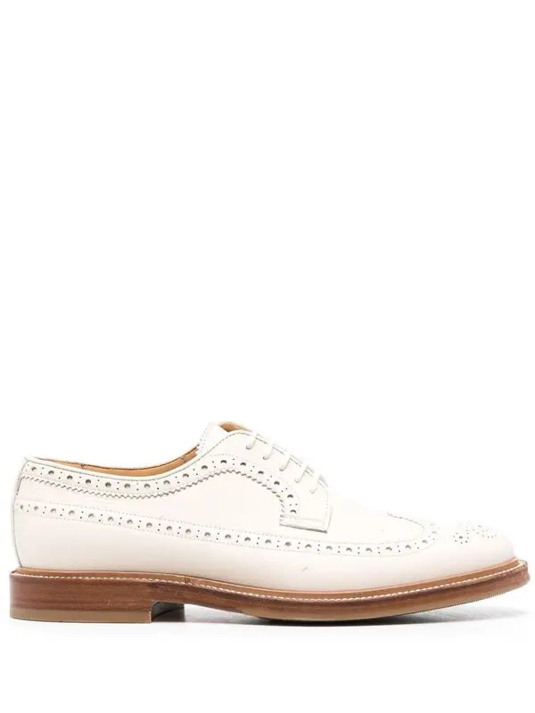 Brunello Cucinelli Perforated Derby Shoes