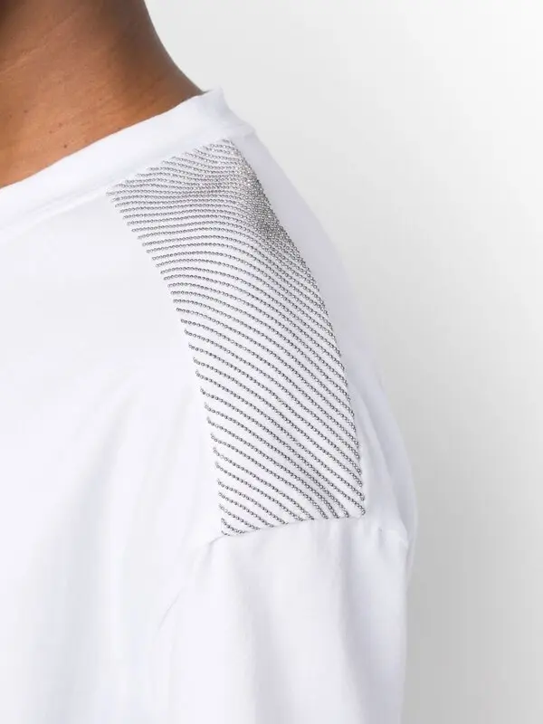 Brunello Cucinelli Bead-trim Short-sleeve T-shirt