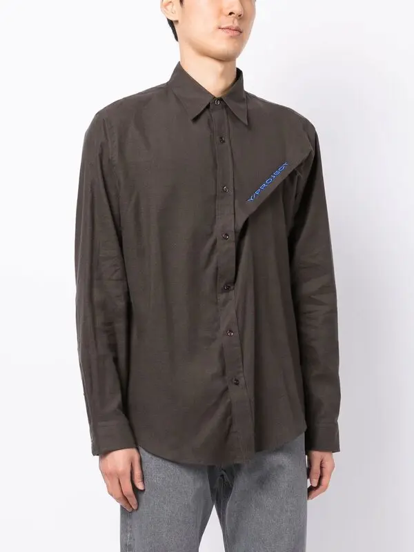 Y/project Long-sleeve Button-fastening Shirt