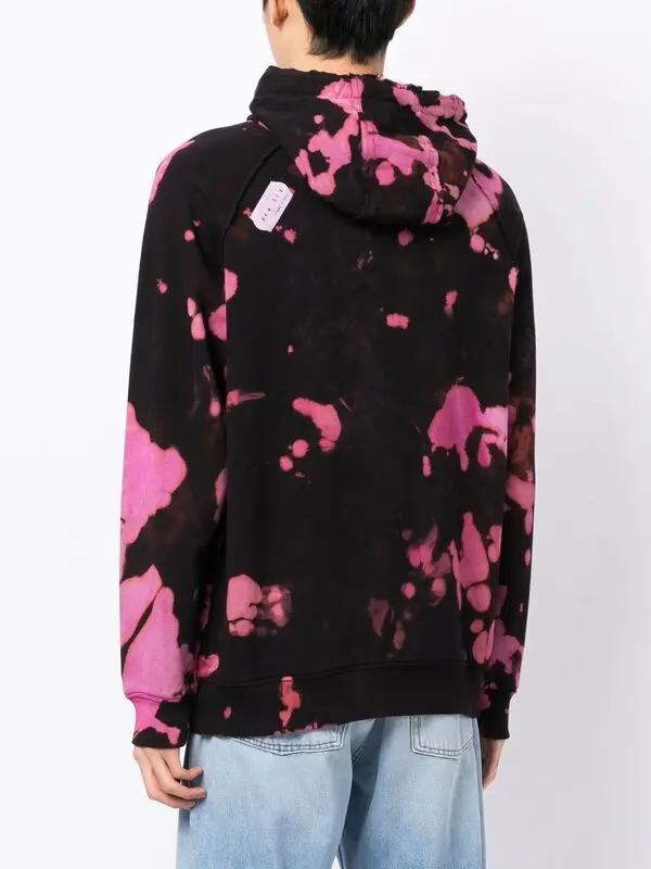 STAIN SHADE X Hiroshi Fujiwara Tie-dye Print Hoodie