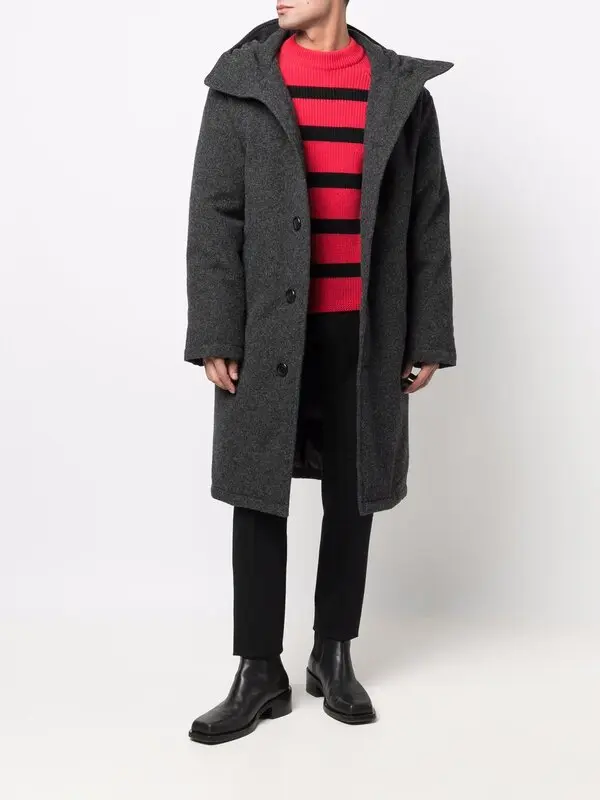 Ami Single-breasted Wool Coat