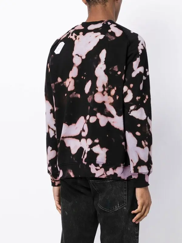 STAIN SHADE X Hiroshi Fujiwara Skeleton-print Sweatshirt - Black