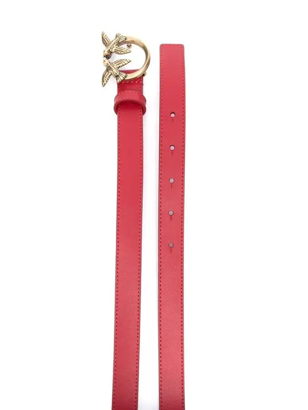 Pinko Love Bird Leather Belt