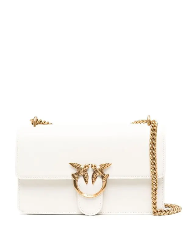 Pinko Love One Simply Crossbody Bag - White