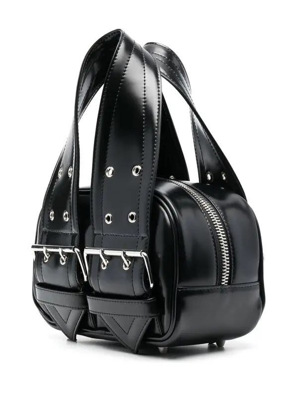 Vaquera Buckle-Detail Mini Bag In Black - 5% Off | Editorialist
