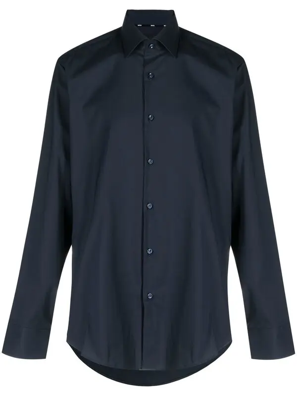 BOSS Kent Slim-fit Shirt - Blue