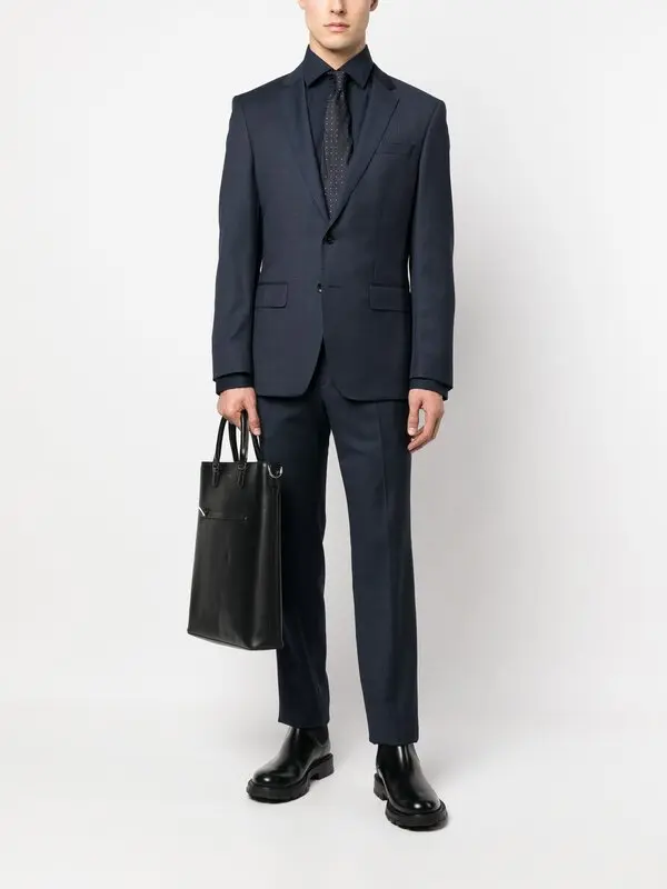 BOSS Kent Slim-fit Shirt - Blue