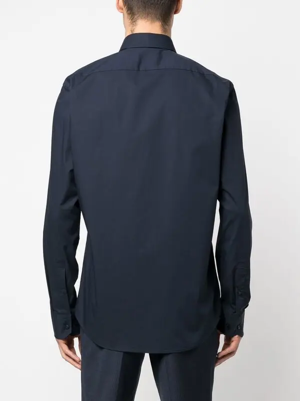 BOSS Kent Slim-fit Shirt - Blue
