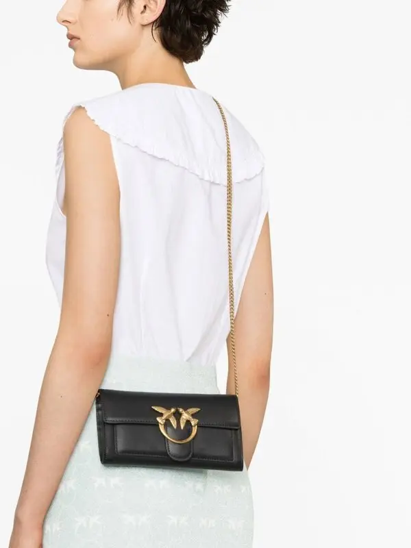 Pinko Love Bag One Crossbody Bag - Black