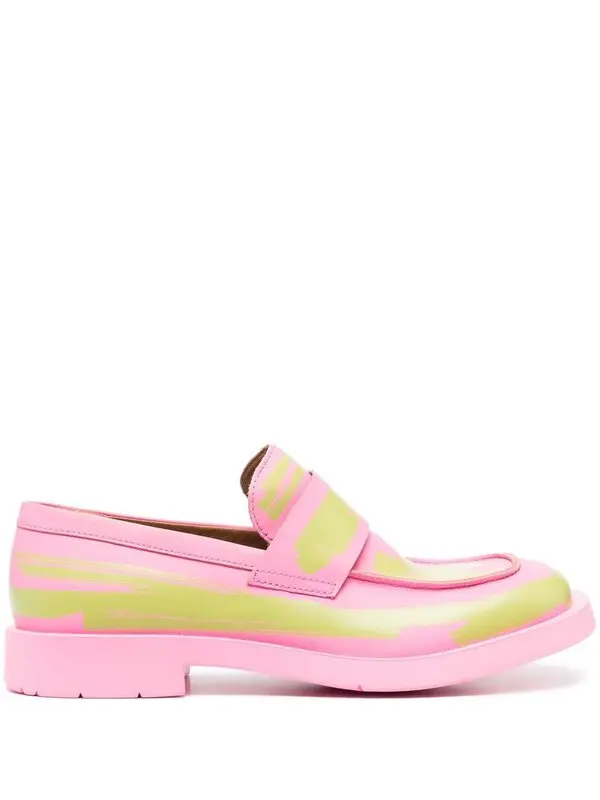 Camper Mil 1978 Leather Loafers - Pink