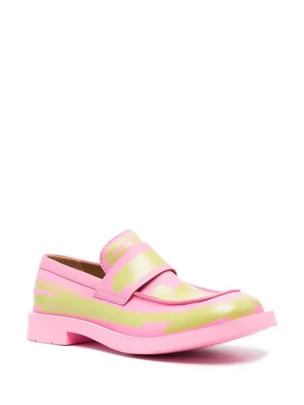 Camper Mil 1978 Leather Loafers - Pink