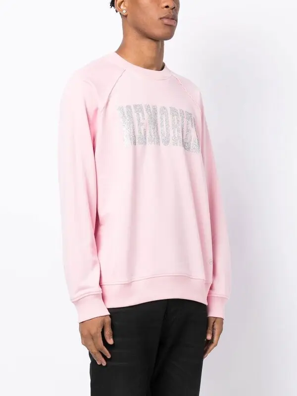 STAIN SHADE X Hiroshi Fujiwara Slogan-print Sweatshirt