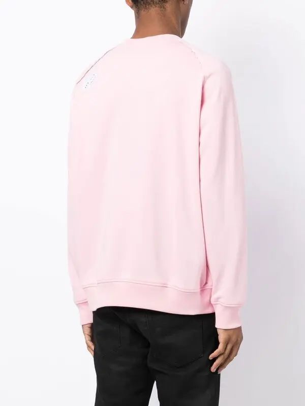 STAIN SHADE X Hiroshi Fujiwara Slogan-print Sweatshirt