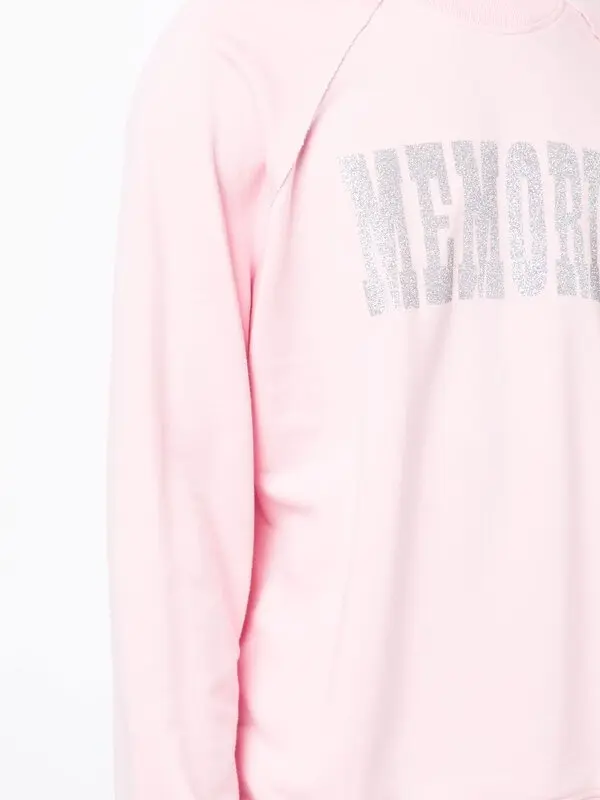 STAIN SHADE X Hiroshi Fujiwara Slogan-print Sweatshirt