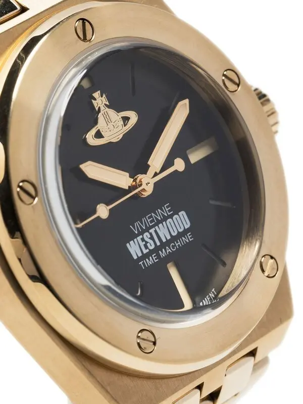 Vivienne Westwood Leamouth Quartz 40mm In Gold - 30% Off
