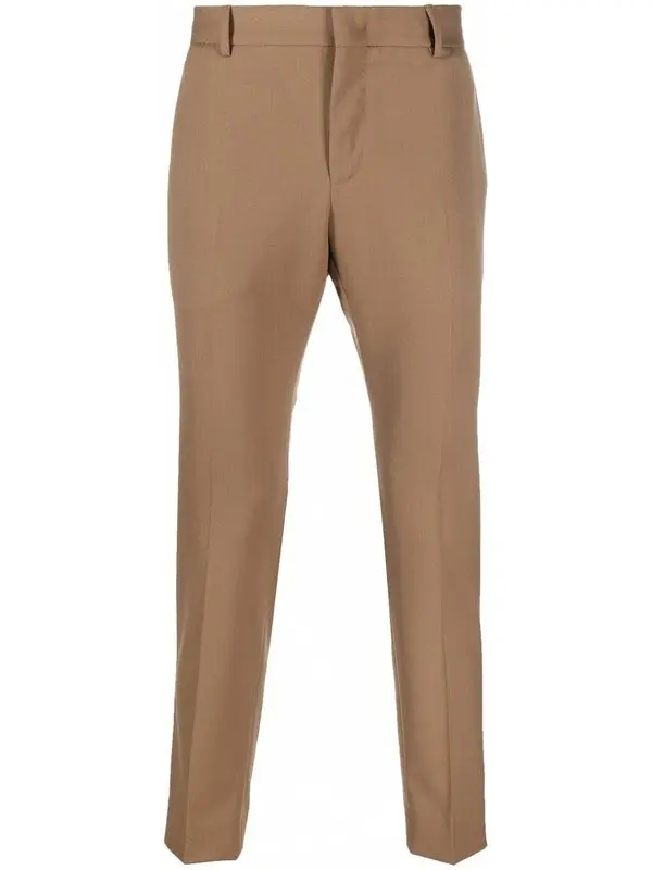 PT TORINO Stretch-wool Tapered Trousers