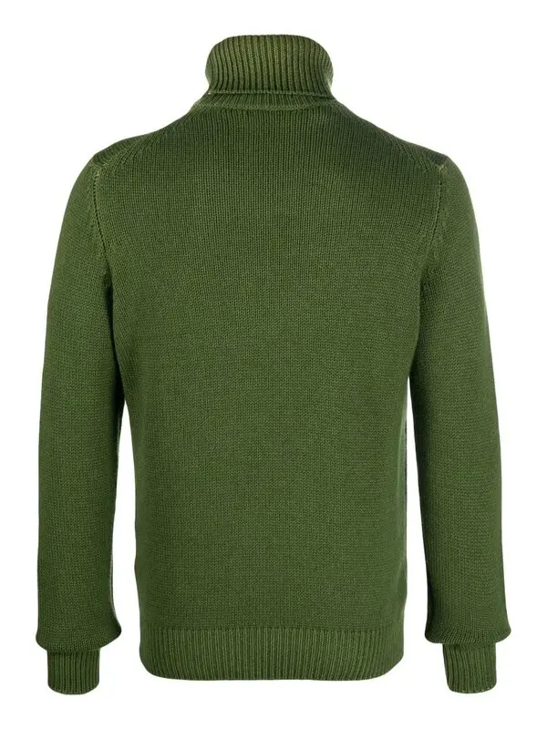 DELL'OGLIO Roll-neck Knit Jumper