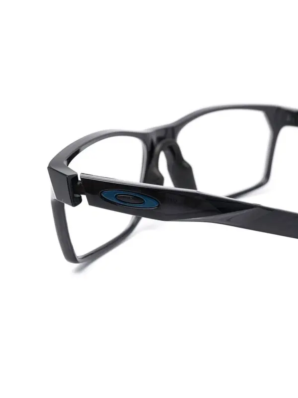 Oakley Logo Plaque Rectangle-frame Eyeglasses