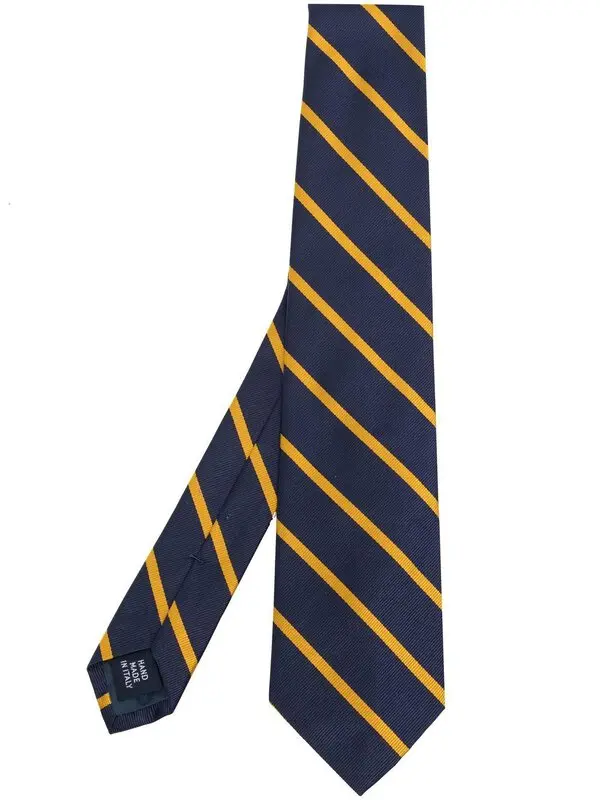 Polo Ralph Lauren Stripe-print Neck Tie - Blue