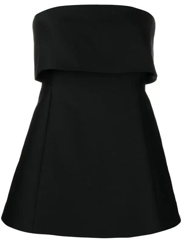TOTEME Sleeveless Fold-over Top