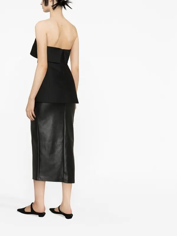 TOTEME Sleeveless Fold-over Top