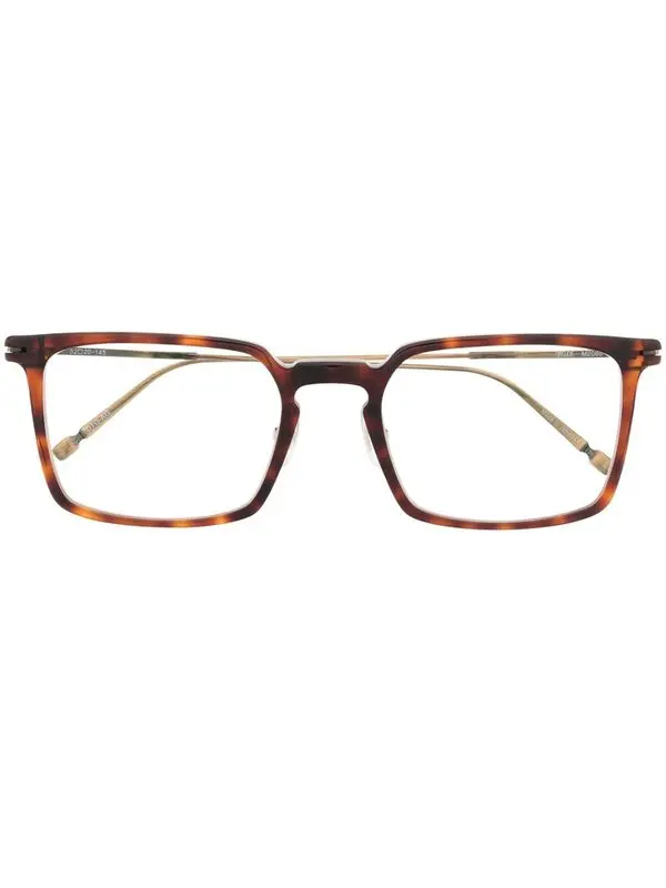Matsuda Square-frame Glasses - Brown