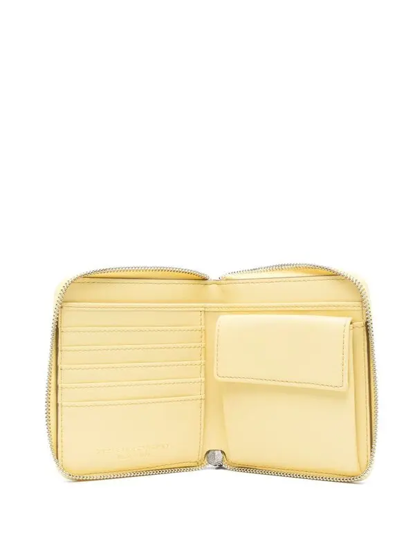 Stella McCartney Perforated-logo Zip-up Wallet