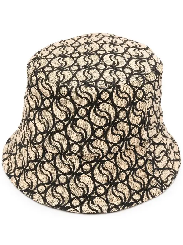 Stella McCartney S-wave Bucket Hat - Neutrals