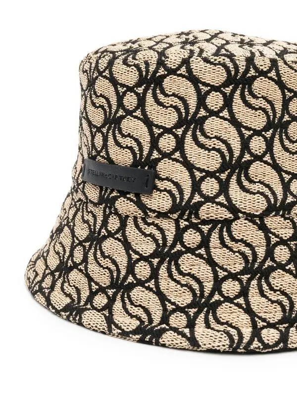 Stella McCartney S-wave Bucket Hat - Neutrals