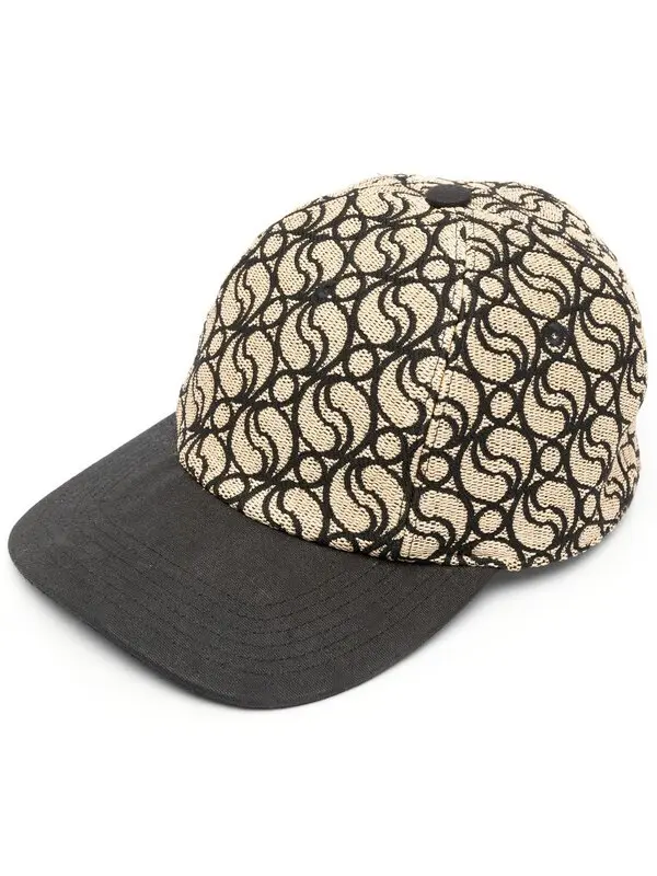 Stella McCartney S-wave Baseball Cap - Neutrals