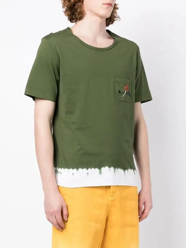 Nick Fouquet Two-tone Short-sleeved T-shirt
