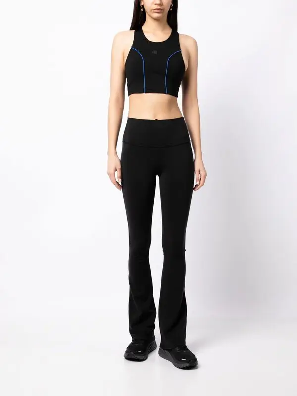 ANINE BING Bria Racerback Cropped Top