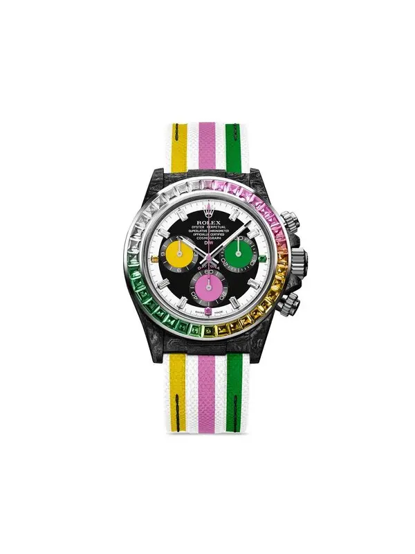 DIW (DESIGNA INDIVIDUAL WATCHES) Customised Daytona Watch - White