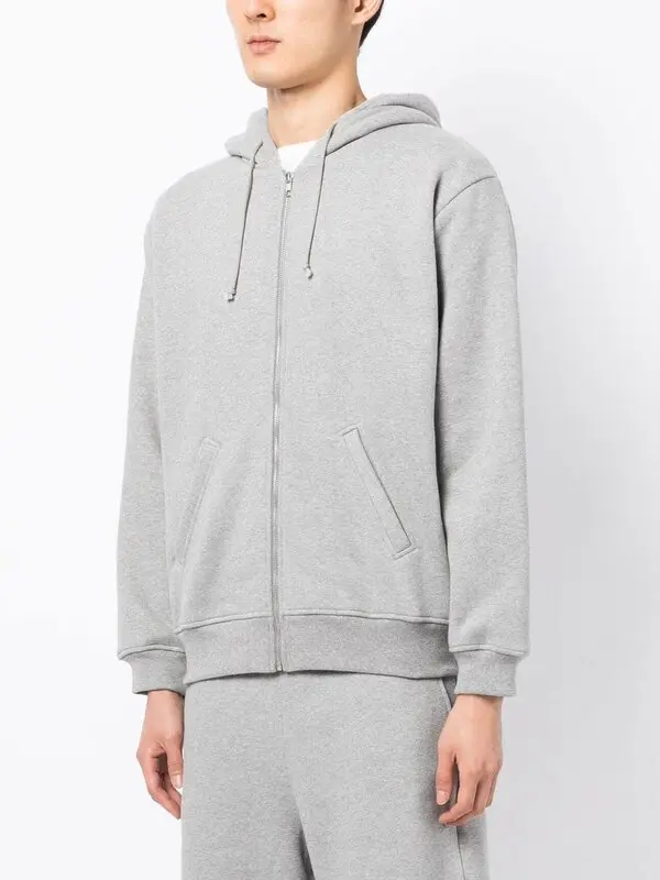 LEATHERSMITH OF LONDON Drawstring-hooded Bomber Jacket